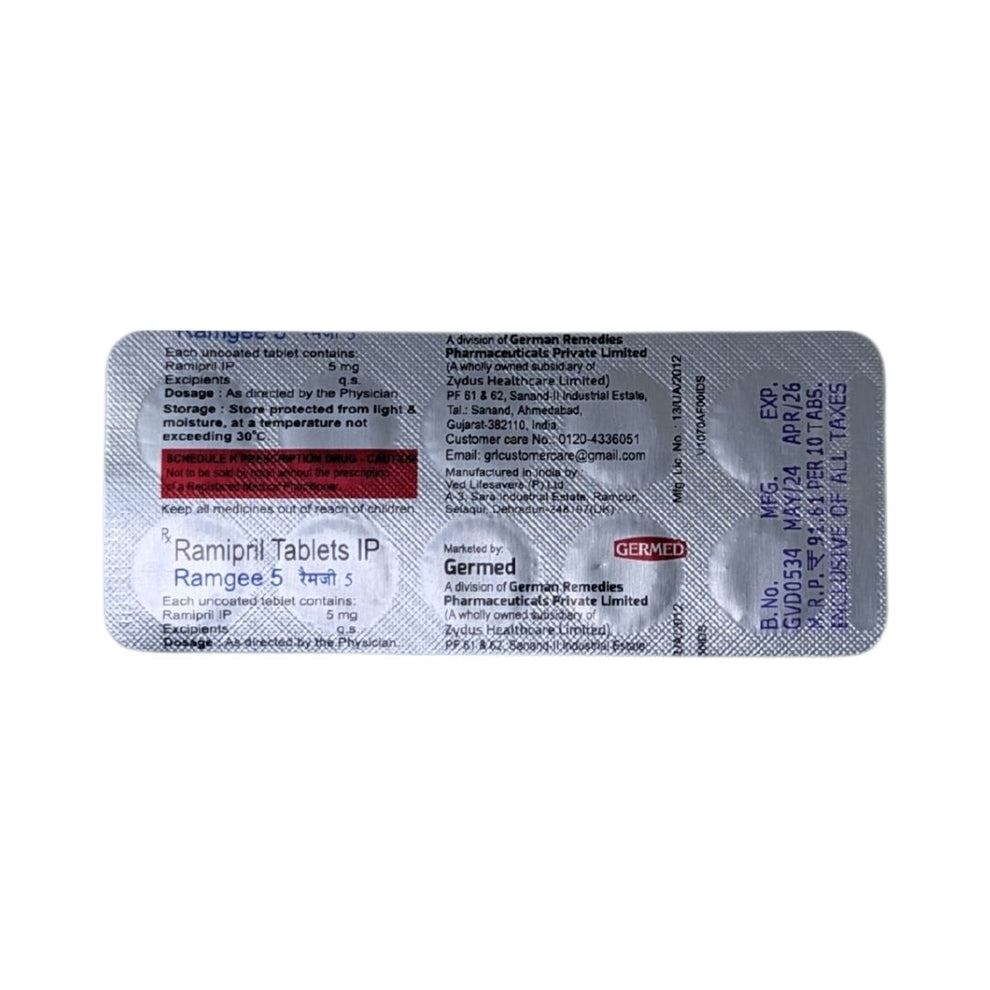 RAMGEE 5MG TAB – Bharat Vikas Parishad Charitable Trust