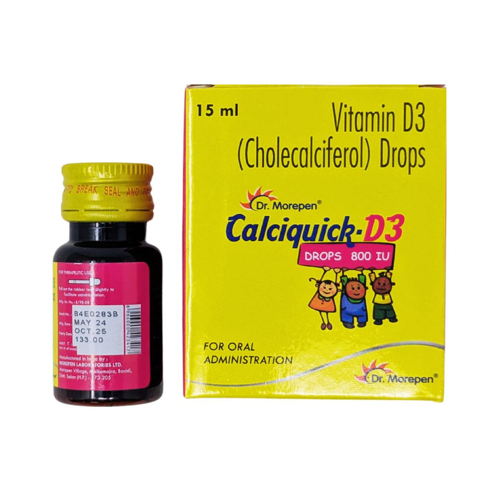 Calciquick D3 - Drops 800 IU 15 ml – Bharat Vikas Parishad Charitable Trust