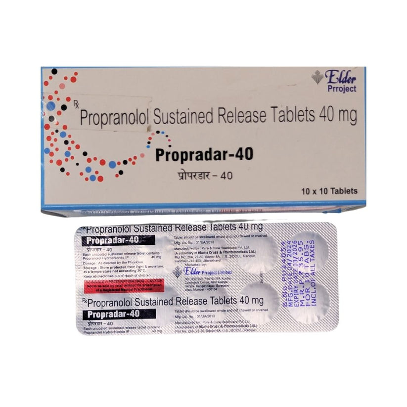 PROPRADAR 40mg Tab (10's) – Bharat Vikas Parishad Charitable Trust
